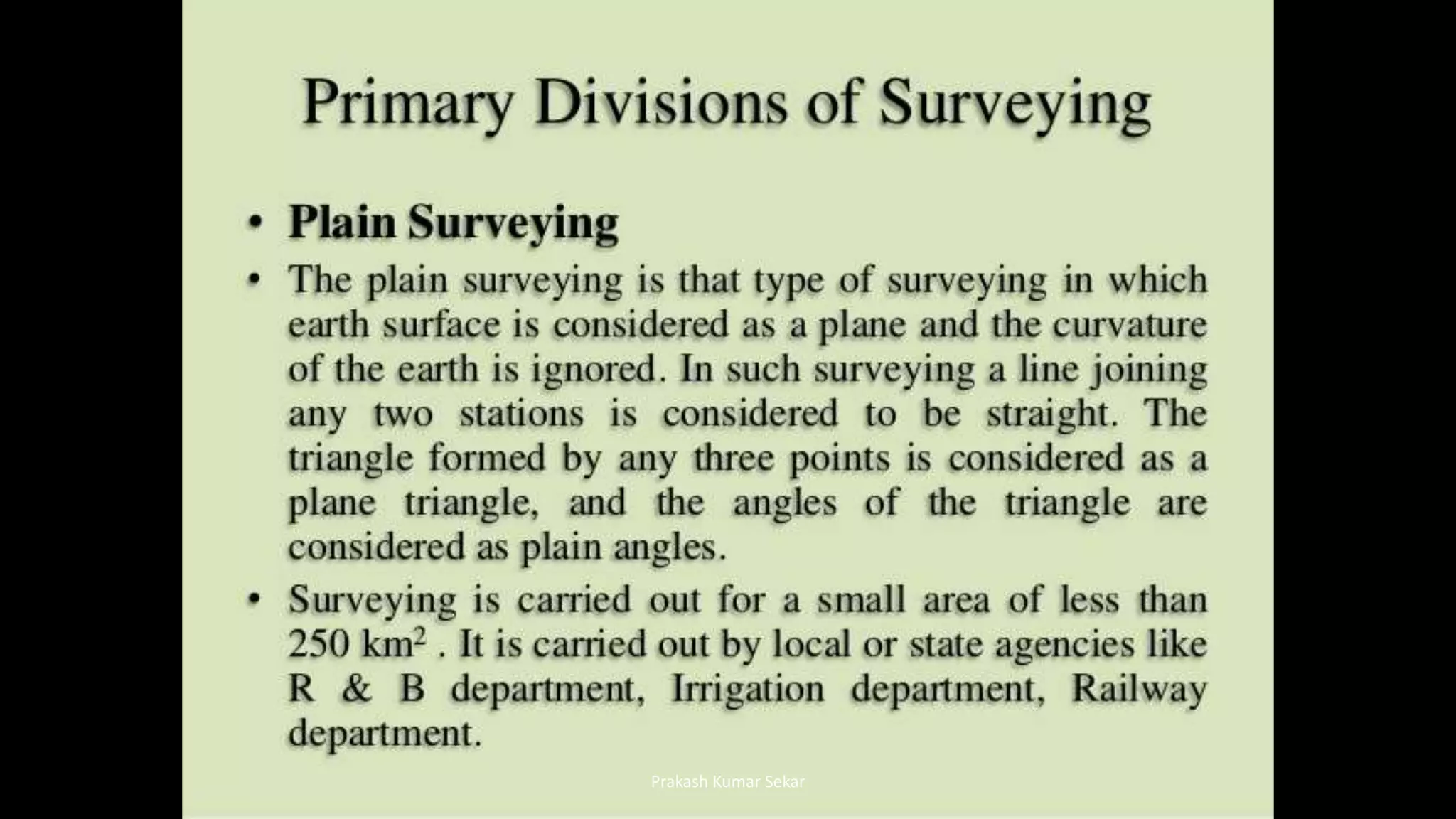 Basics of surveying | PPT