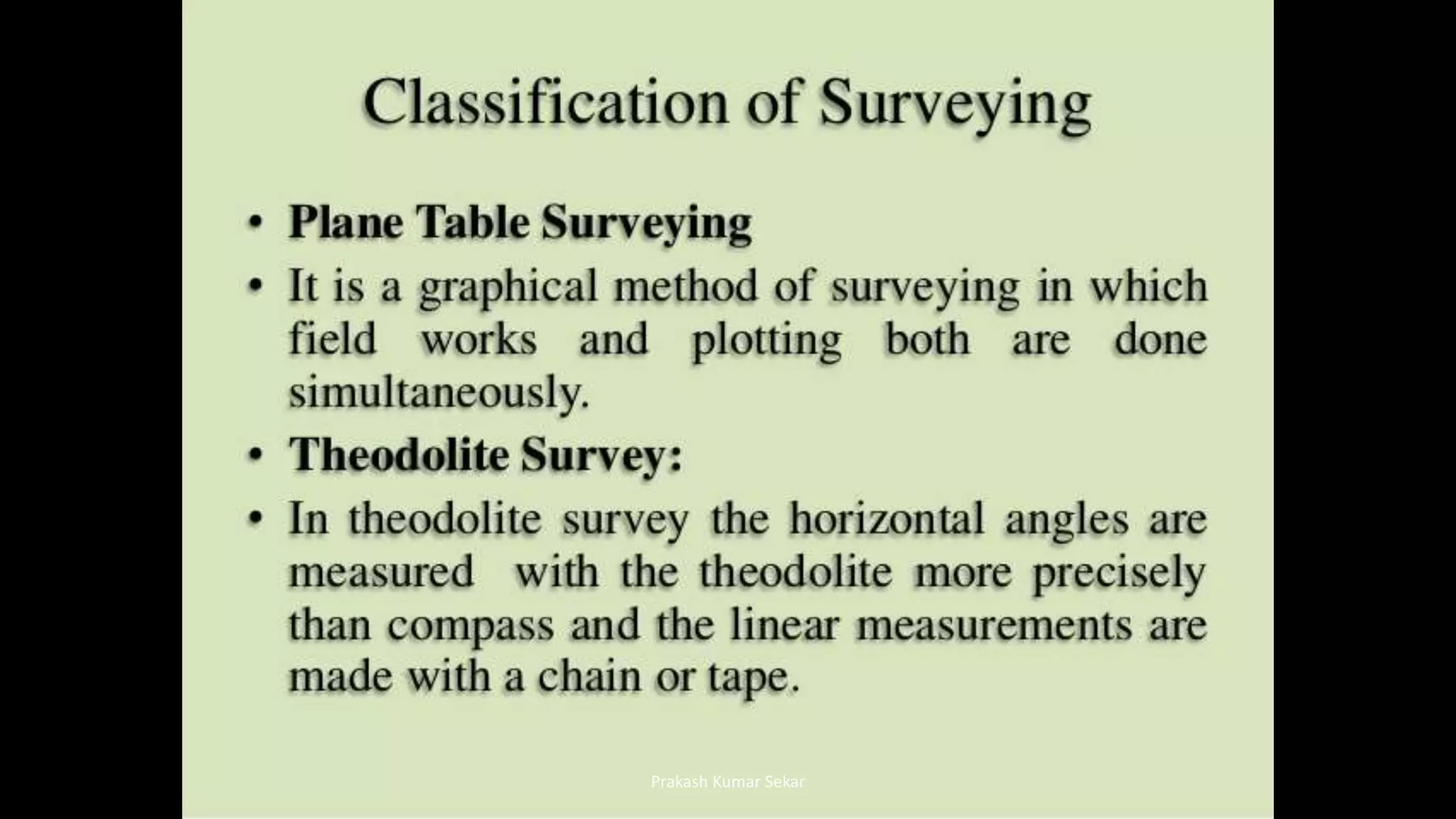 Basics of surveying | PPT