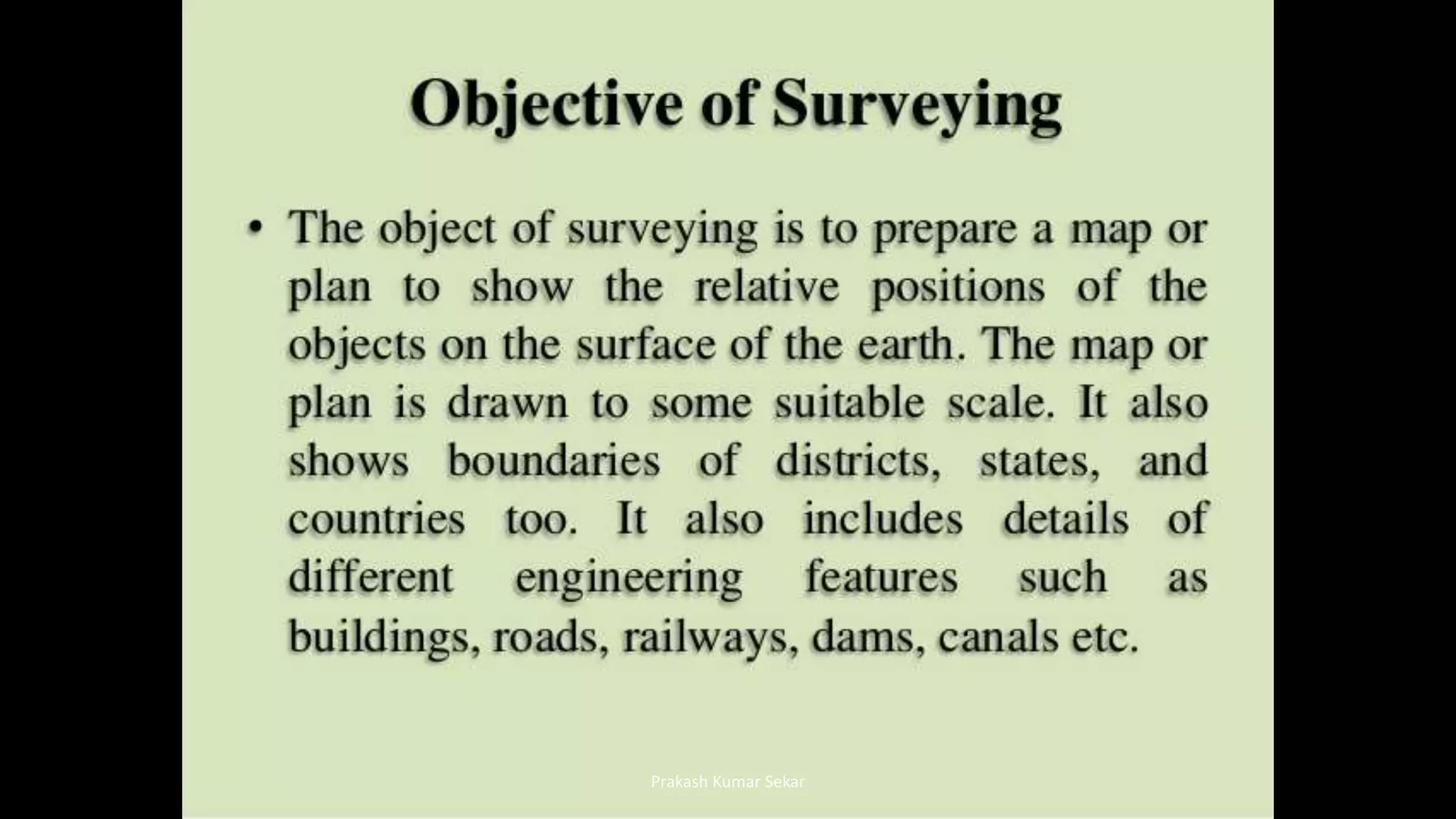 Basics of surveying | PPT