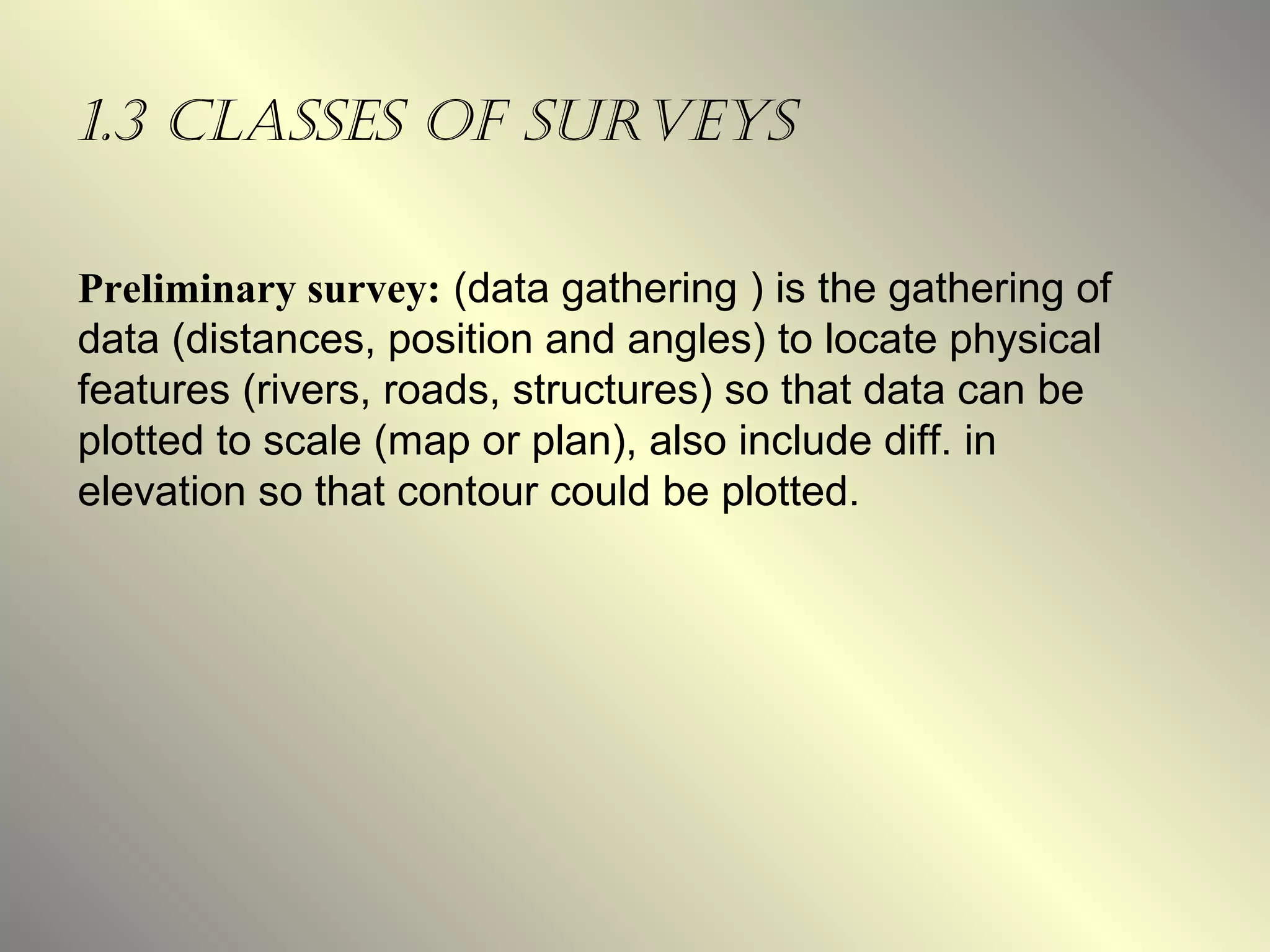 Basics of surveying | PPT