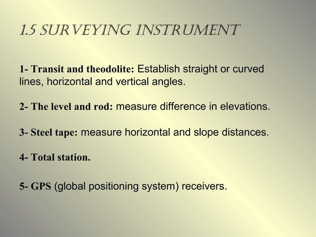Basics of surveying | PPT