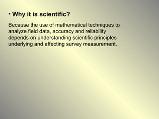 Basics of surveying | PPT