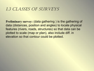 Basics of surveying | PPT