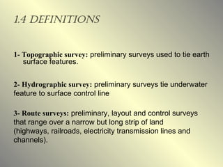Basics of surveying | PPT