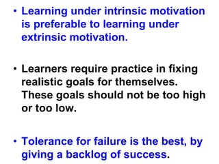 BASICS OF LEARNING | PPT