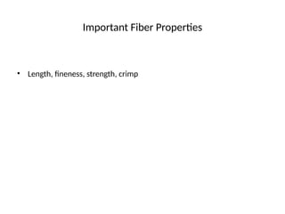 Basics of textile fibers.pptxDefinition of textile fibers Natural and ...