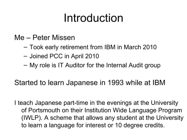 Basics of the japanese language session 1 v4 animated | PPT