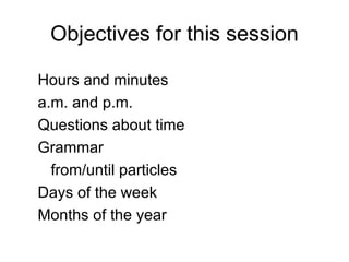 Basics of the japanese language session 4 v5 | PPT