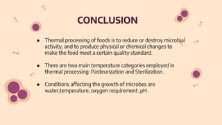 Basics Of Thermal Processing | PPTX