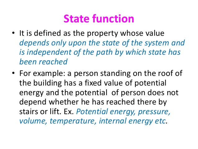 Basics of thermodynamics