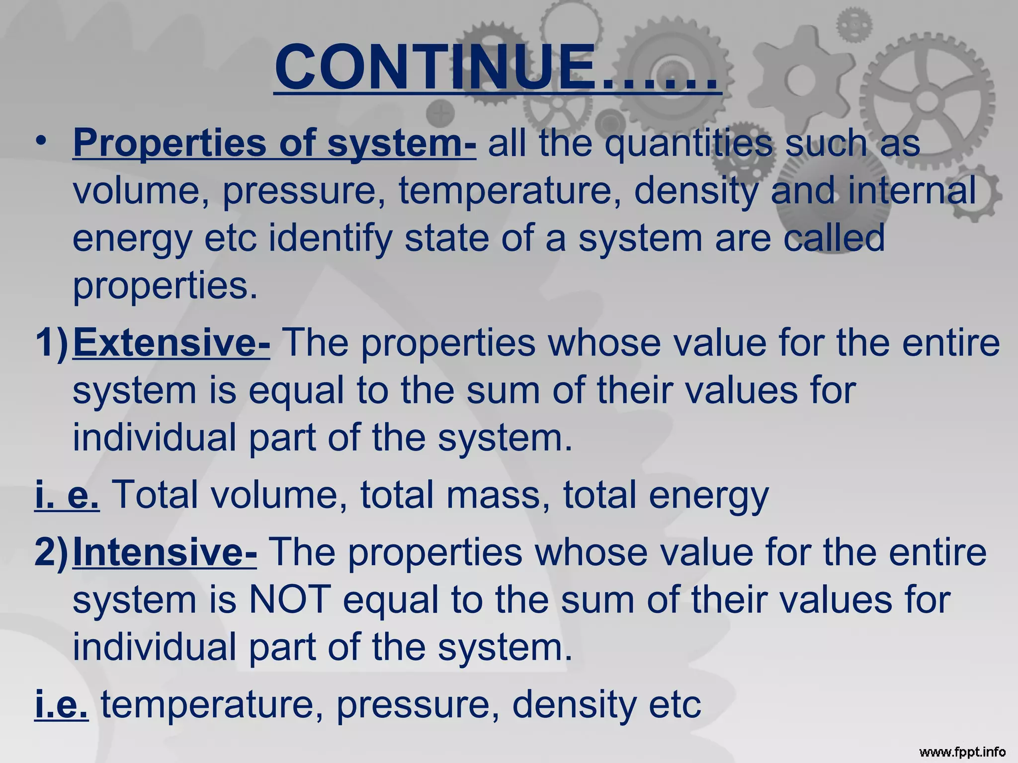 Basics of thermodynamics | PPT