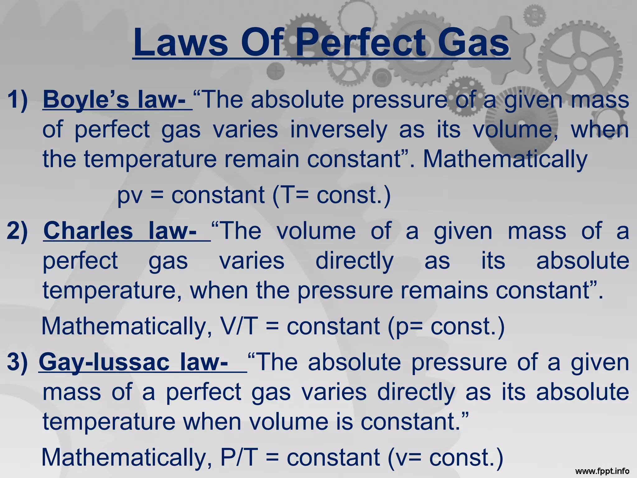 Basics of thermodynamics | PPT
