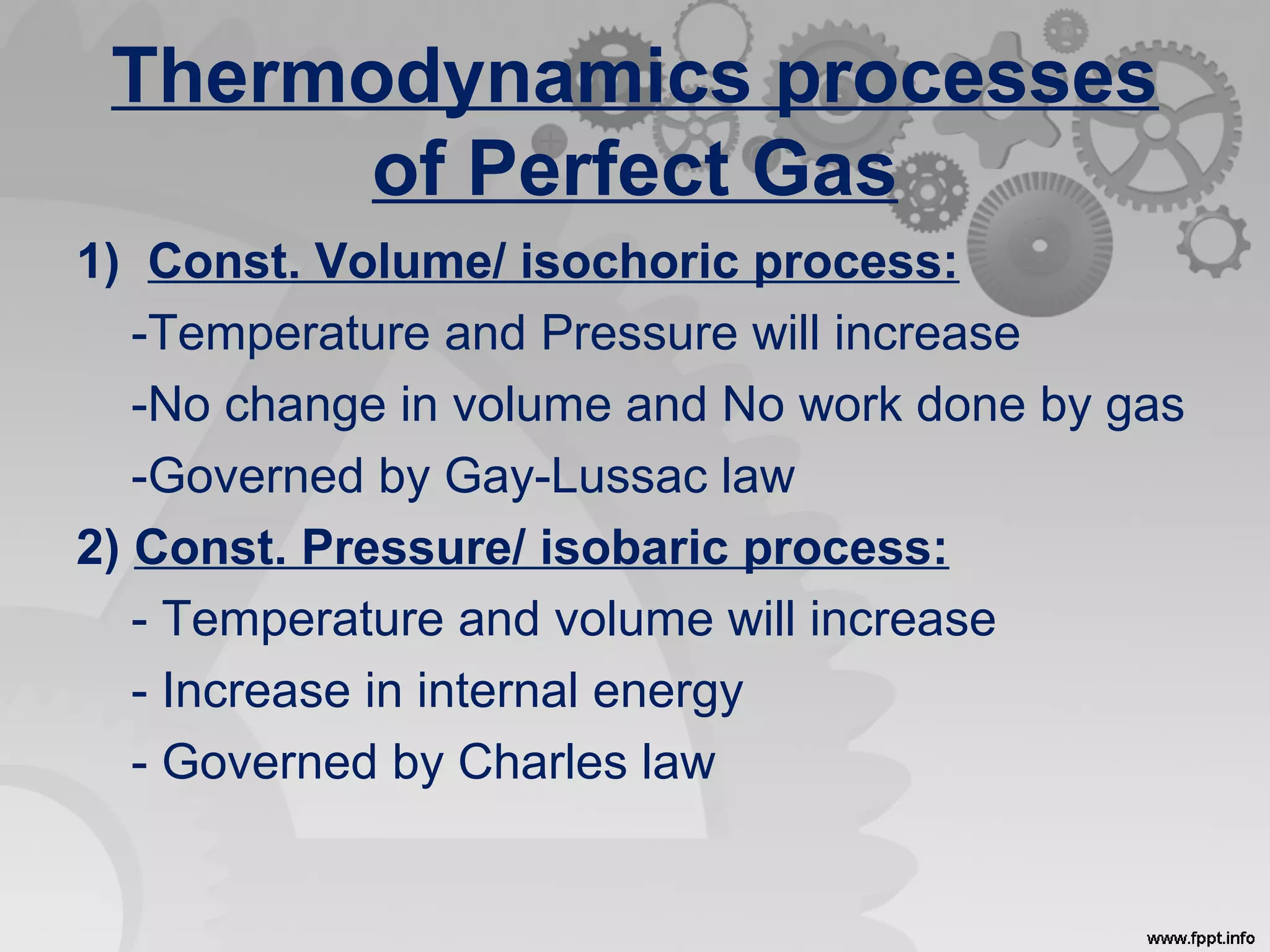 Basics of thermodynamics | PPT