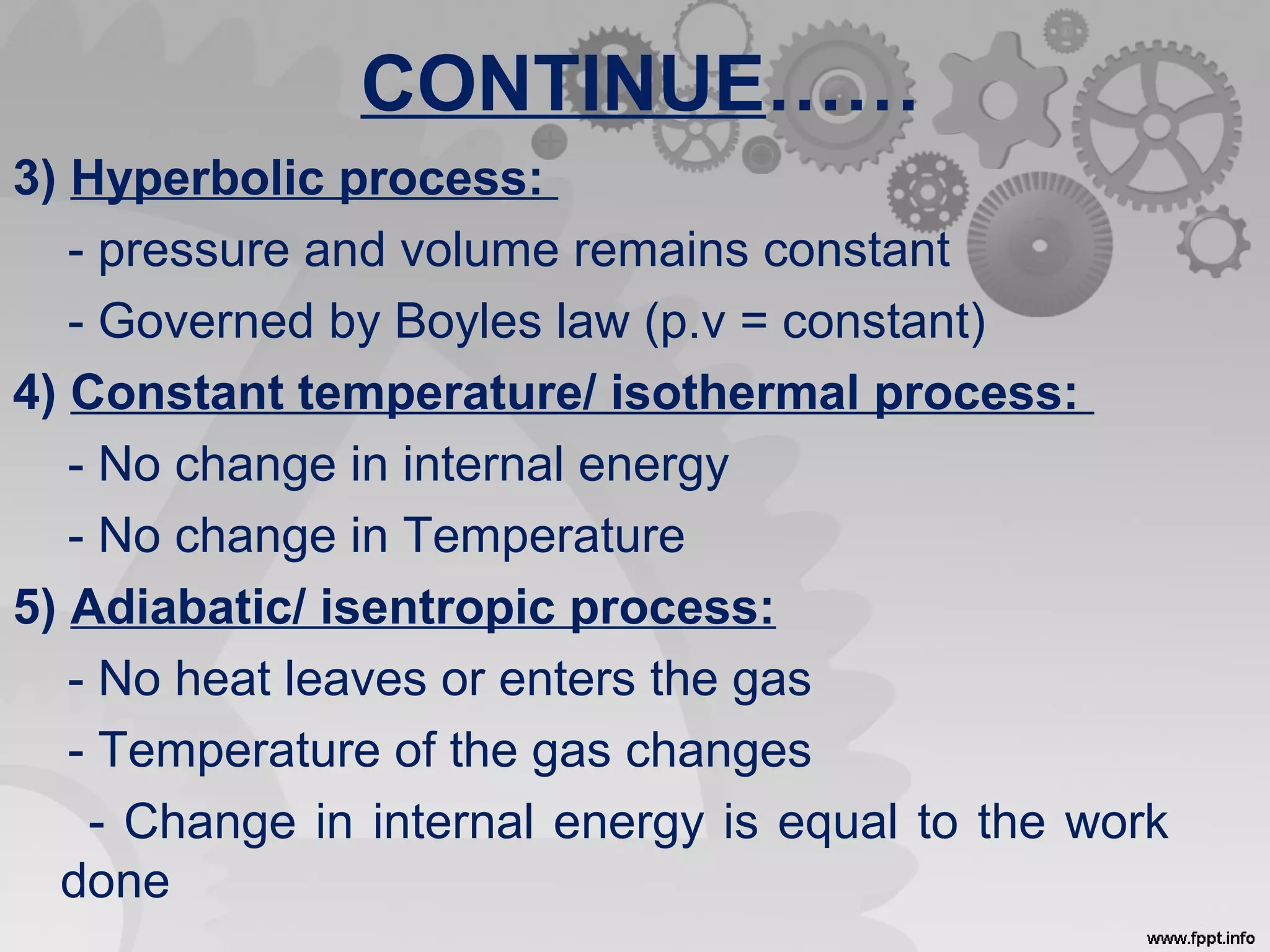 Basics of thermodynamics | PPT