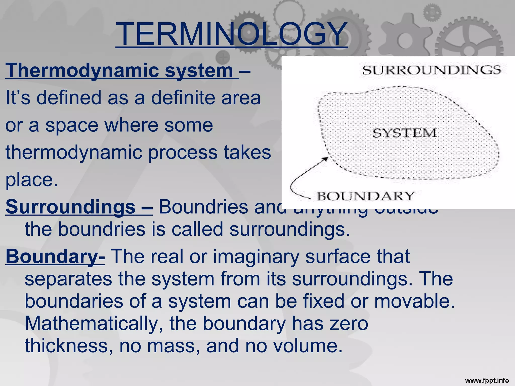 Basics of thermodynamics | PPT