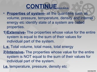 Basics of thermodynamics | PPT