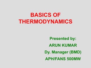 basics of thermodynamics.pptx