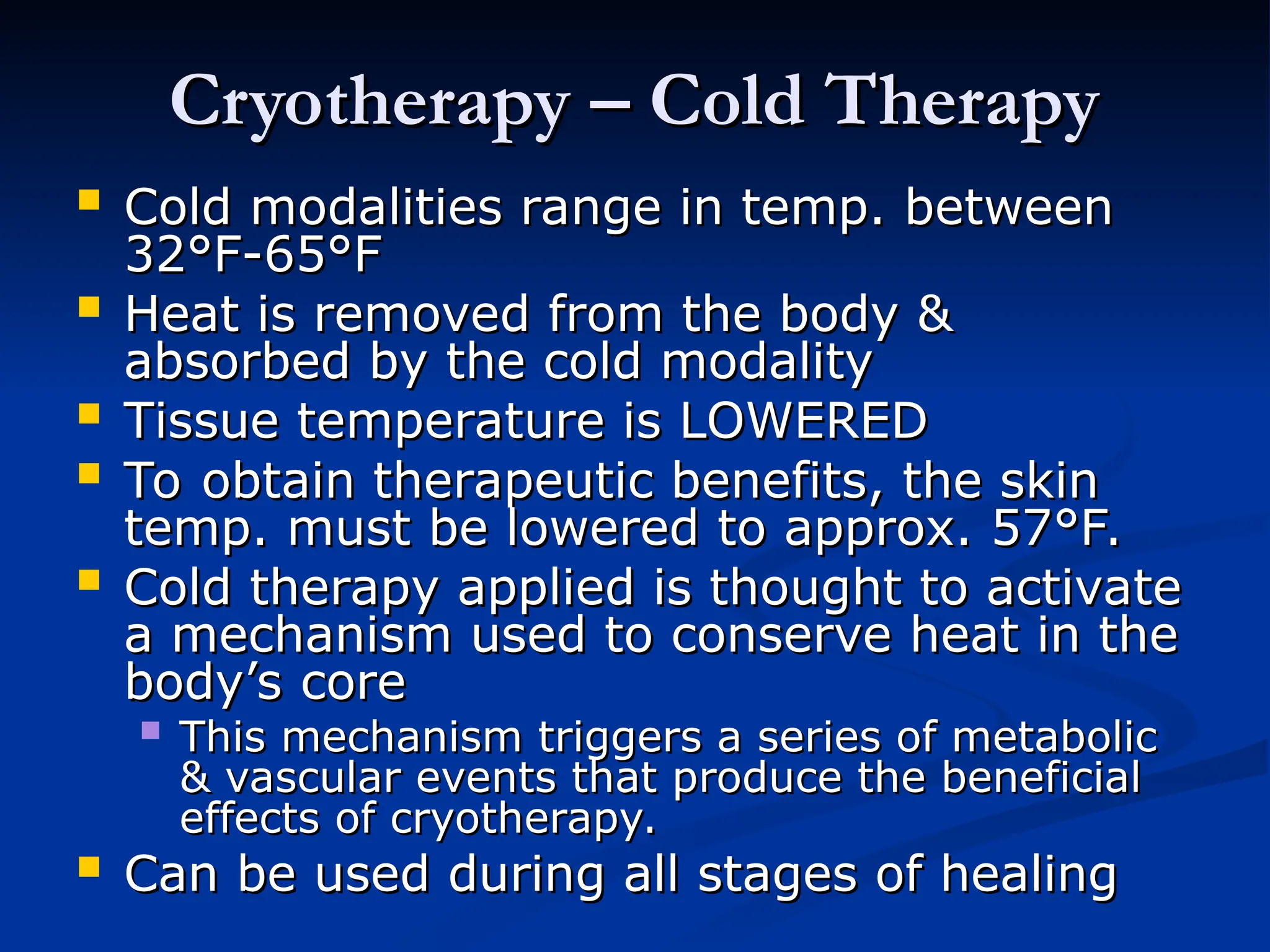 Basics of Thermotherapy & Cryotherapy.ppt