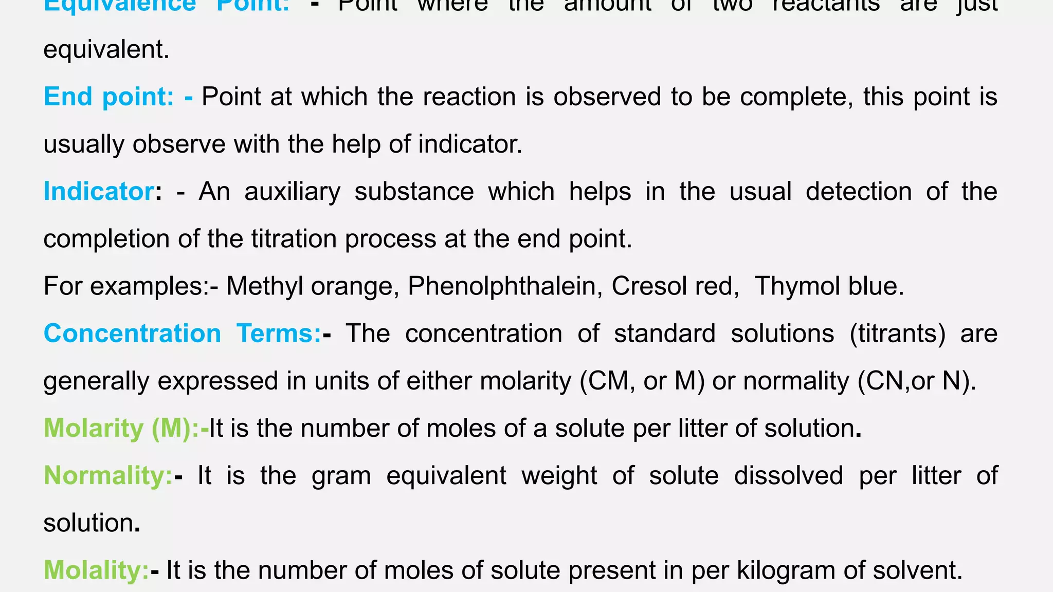 Basics of titration | PPT