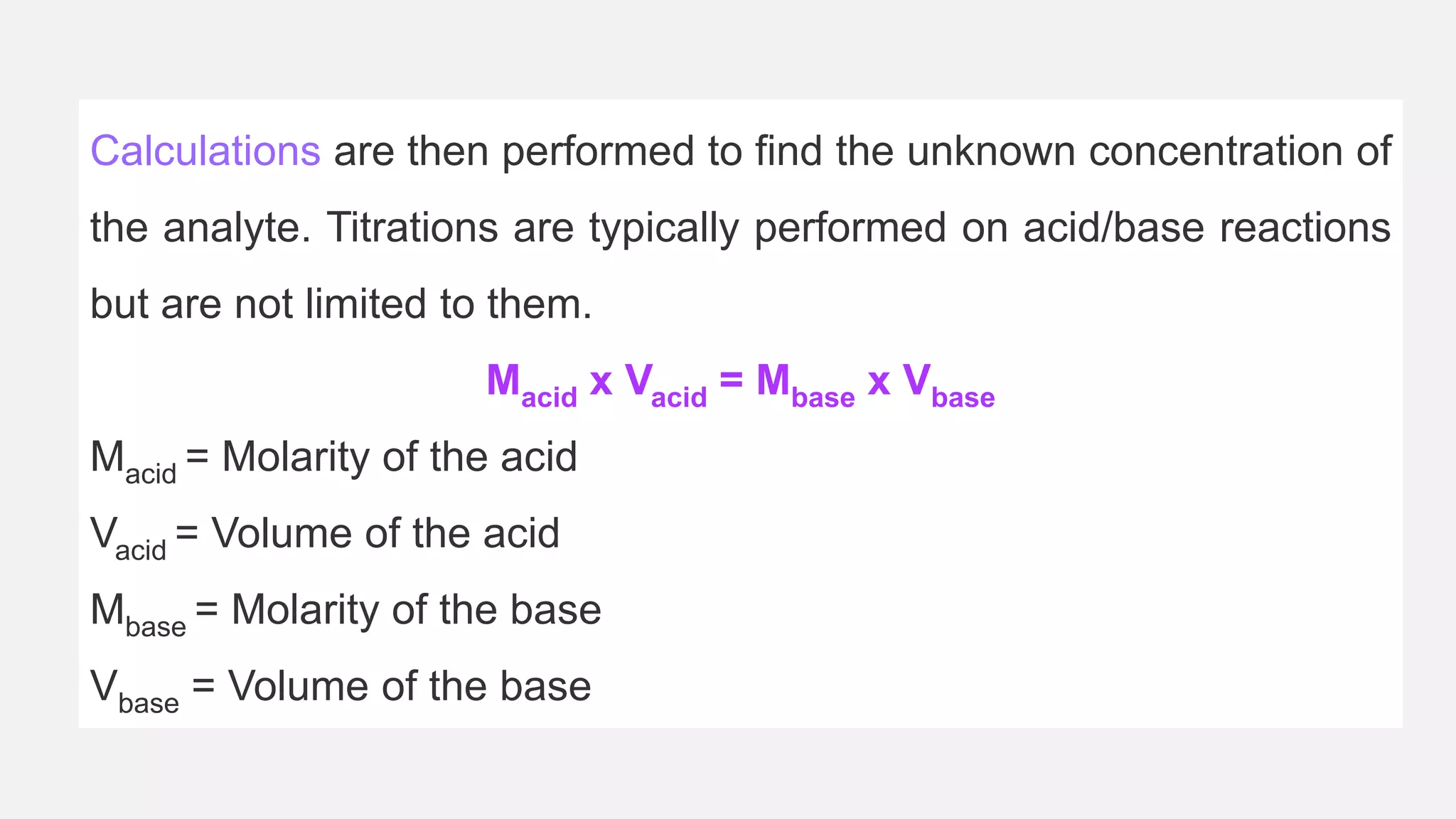 Basics of titration | PPT