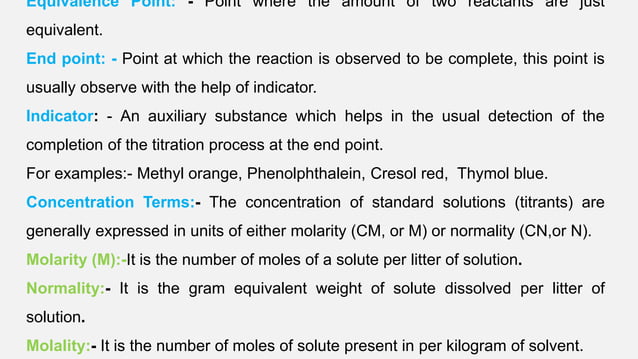 Basics of titration | PPT