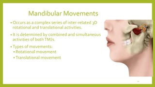 BASICS OF Temporomandibular joint..ppttt | PPTX