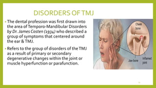 BASICS OF Temporomandibular joint..ppttt | PPTX
