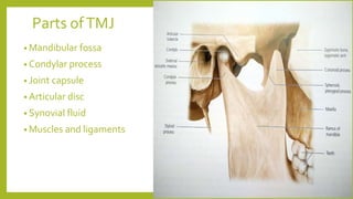 BASICS OF Temporomandibular joint..ppttt | PPTX
