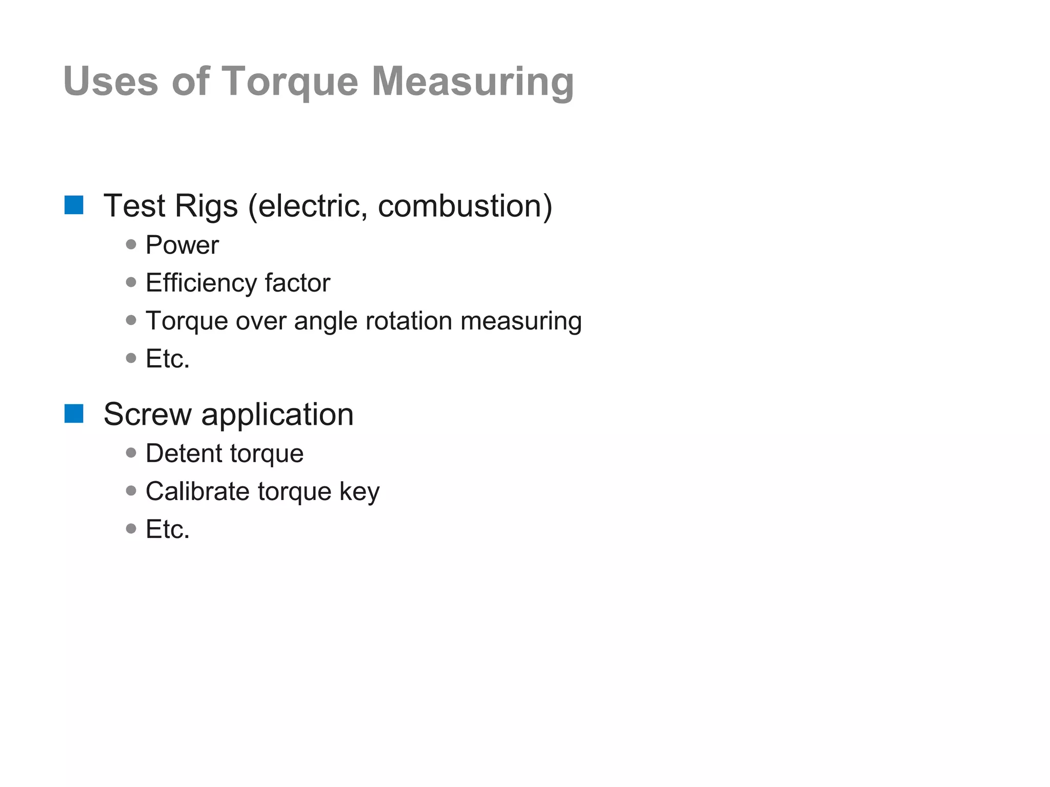 Basics of torque measuring english | PDF