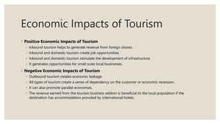 Basics of tourism.pptx | Travel Insurance | Insurance