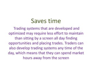 Basics of trading system | PPT