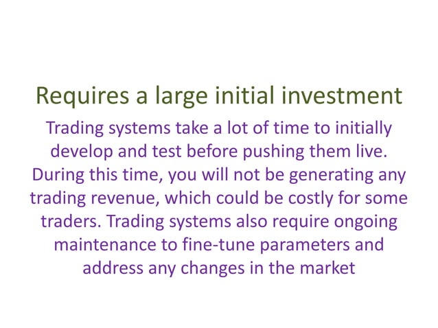 Basics of trading system | PPT