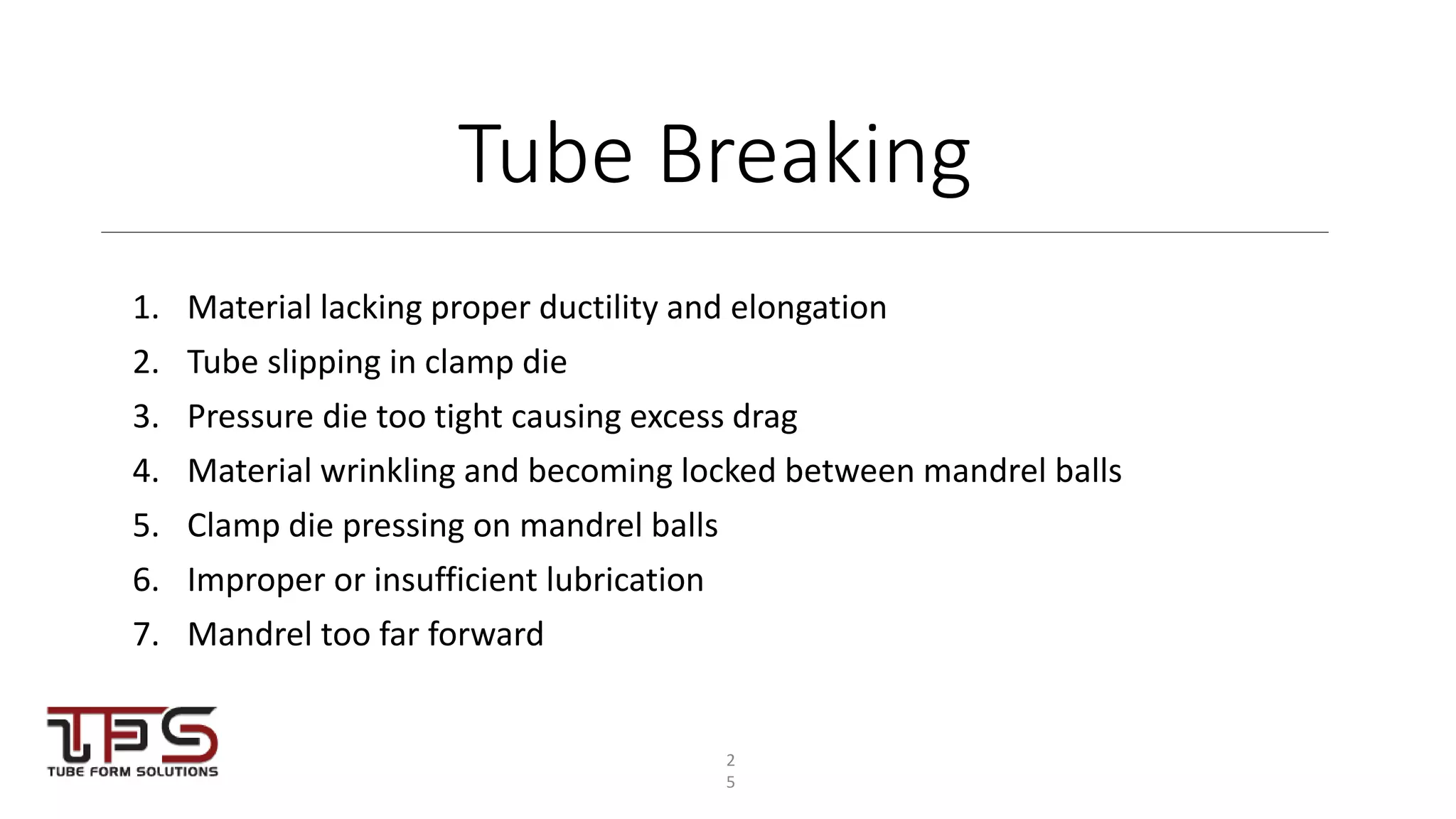 Basics of Tube Bending | PPTX