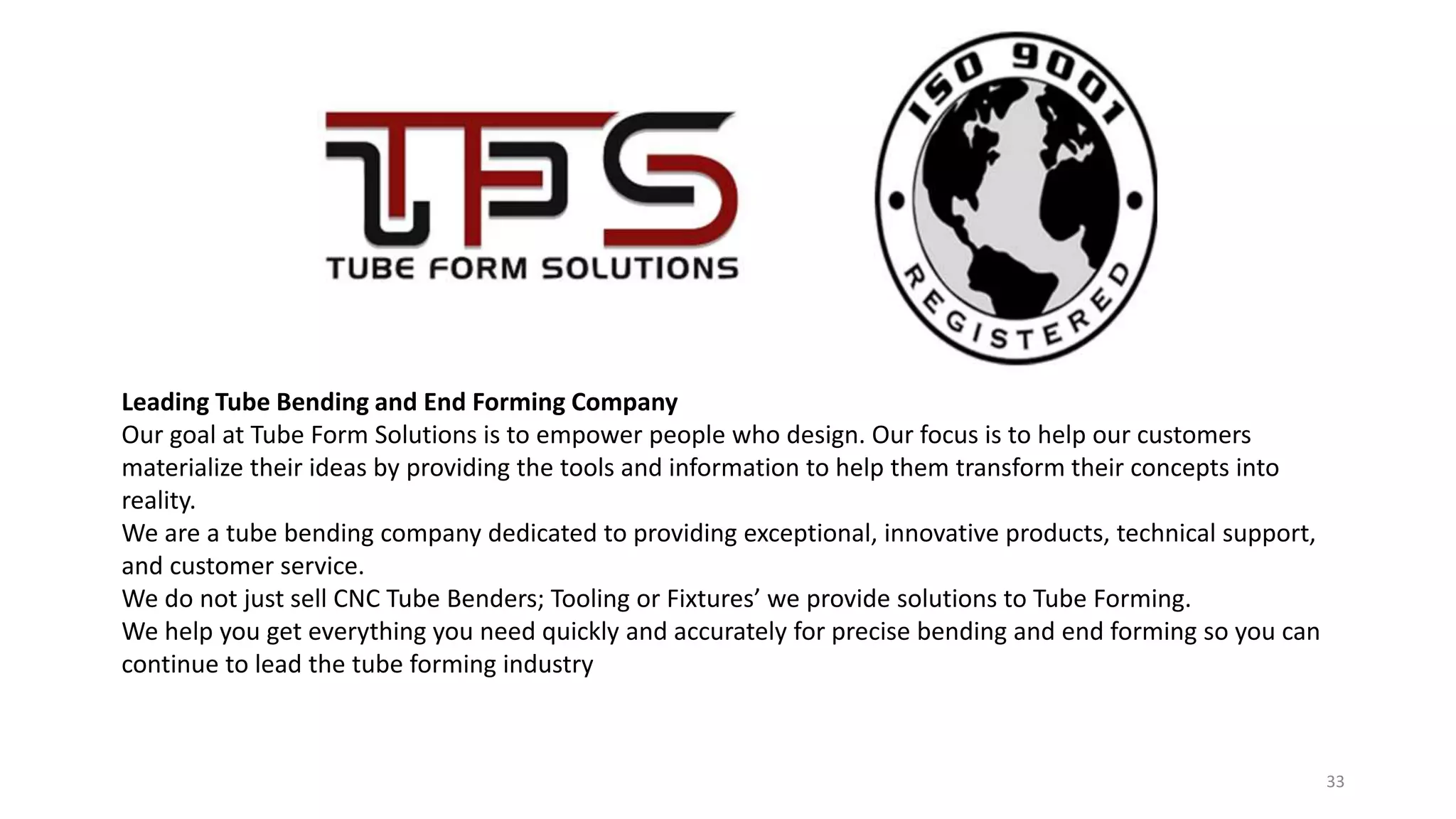 Basics of Tube Bending | PPTX