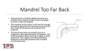 Basics of Tube Bending | PPTX