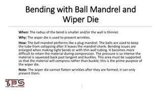 Basics of Tube Bending | PPTX