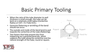 Basics of Tube Bending | PPTX