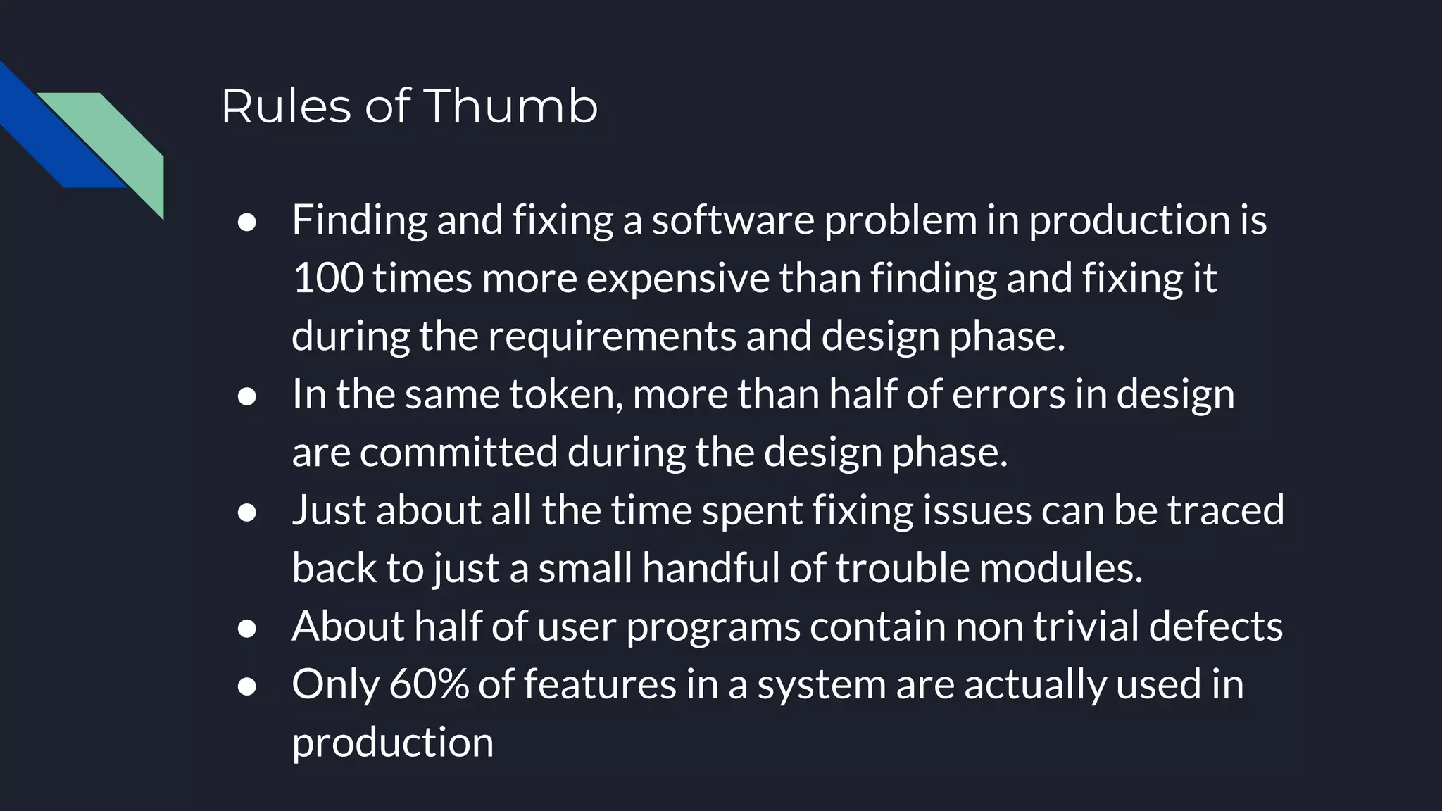 Basic software engineering principles - Session 1 | PPT