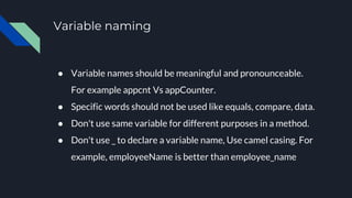 Basic software engineering principles - Session 1 | PPT