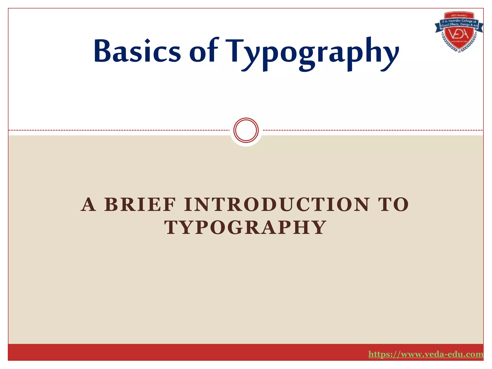 Basics of typography - 1 | PPTX | Desktop Publishing | Computer ...