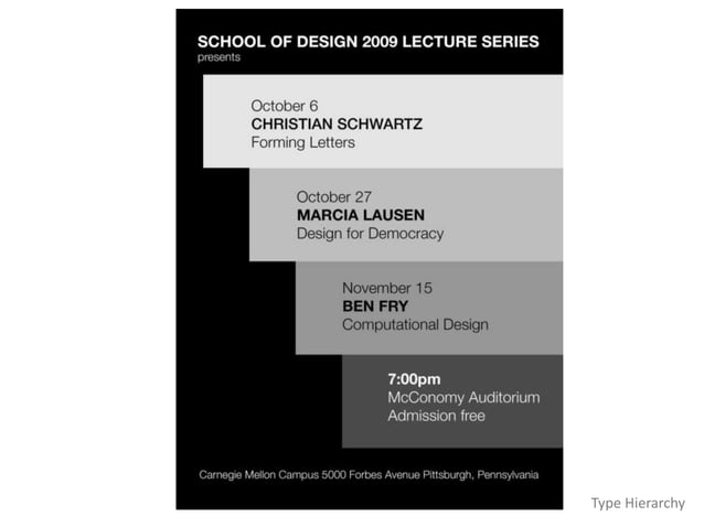 Basics of typography hierarchy | PPTX