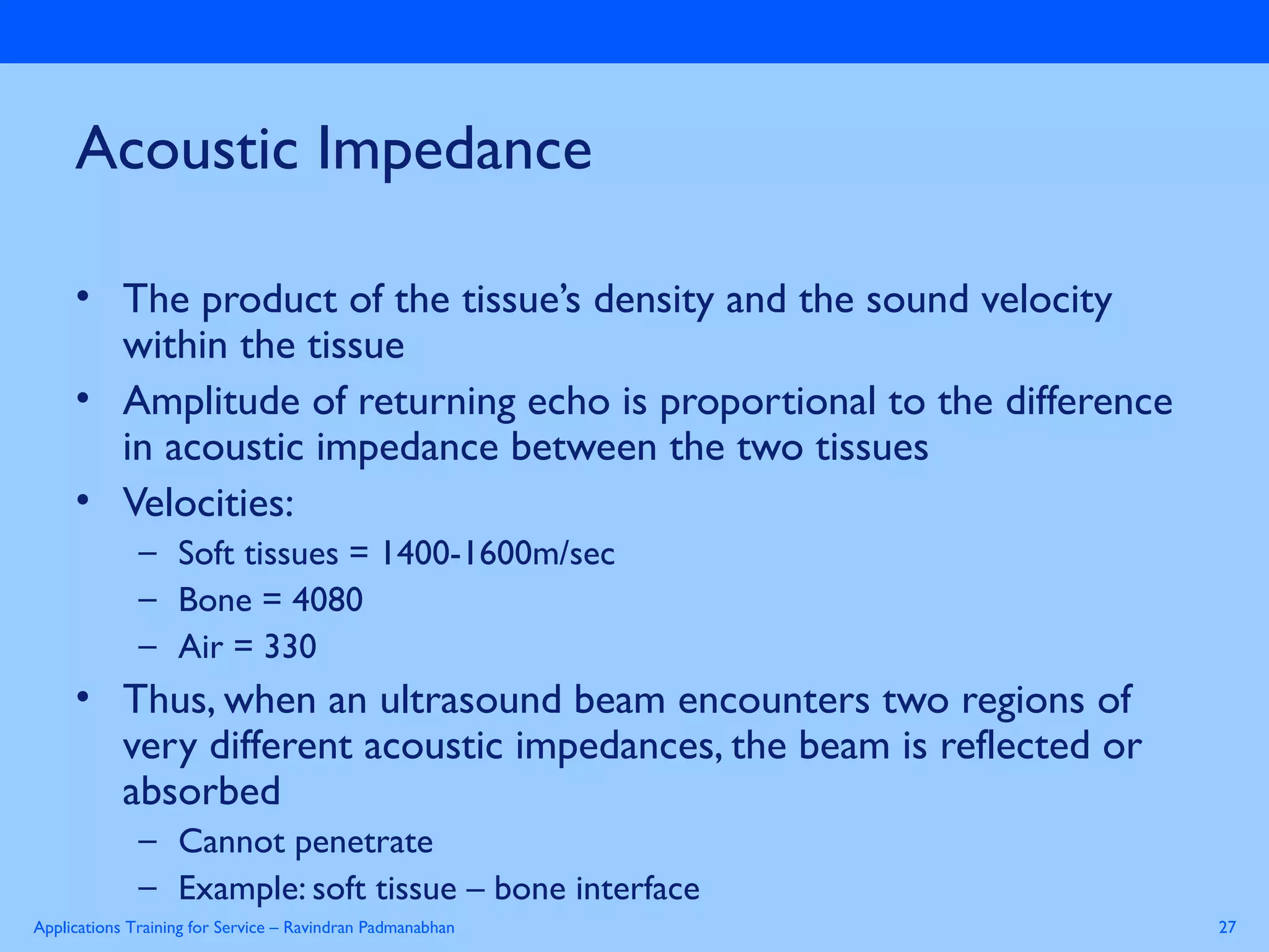 Basics Physics of ultrasound | PPT
