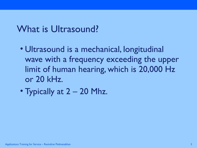 Basics Physics of ultrasound | PPT | Physics | Science