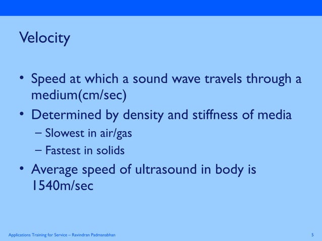 Basics Physics of ultrasound | PPT | Physics | Science