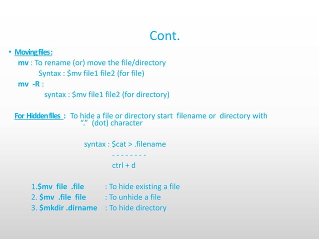Basics of Unix Adminisration | PPT