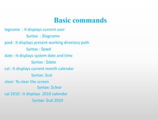 Basics of Unix Adminisration | PPT