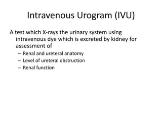 Basics of urology 1.pptx | Foot Health | Diseases and Conditions
