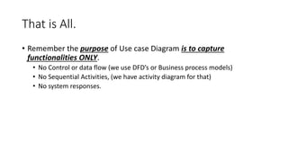 Basics of use case diagram | PPT