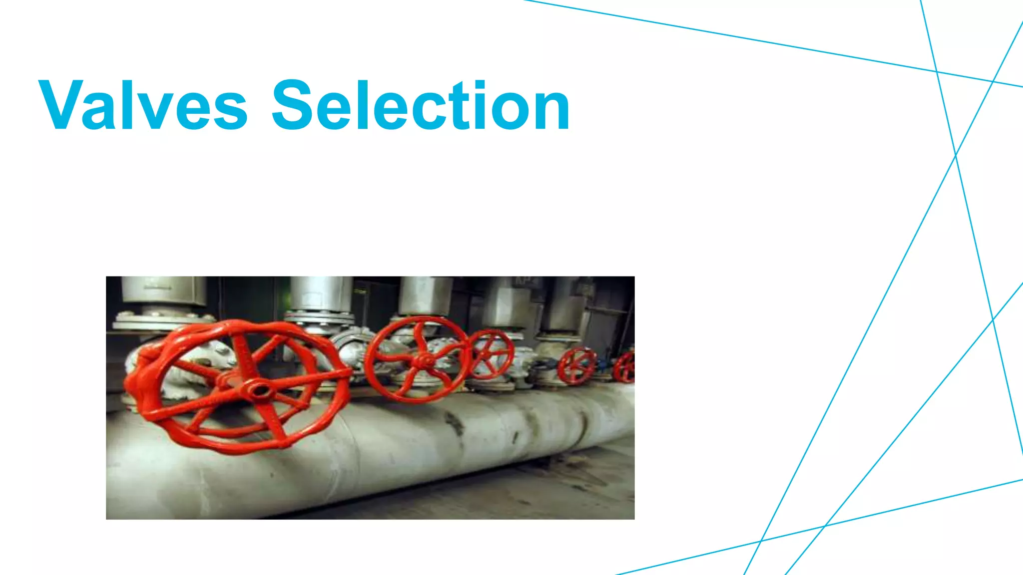 Basics of valves | PPTX