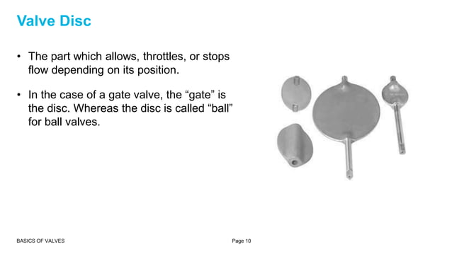 Basics of valves | PPTX